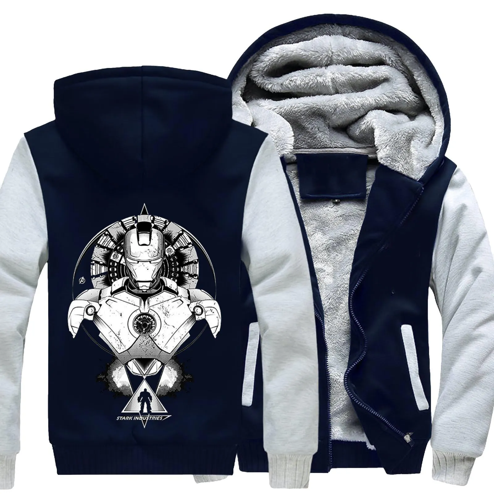 Star Iron Man, Avengers Fleece Jacket