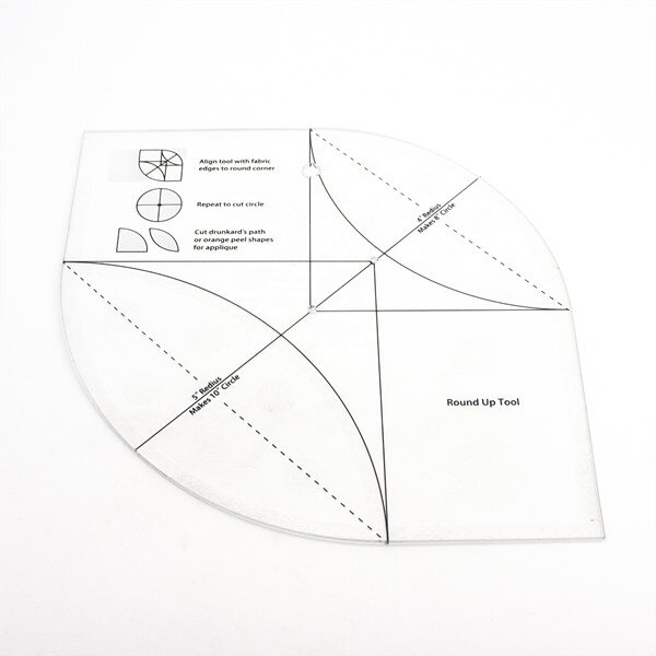 Multipurpose Round Up Ruler