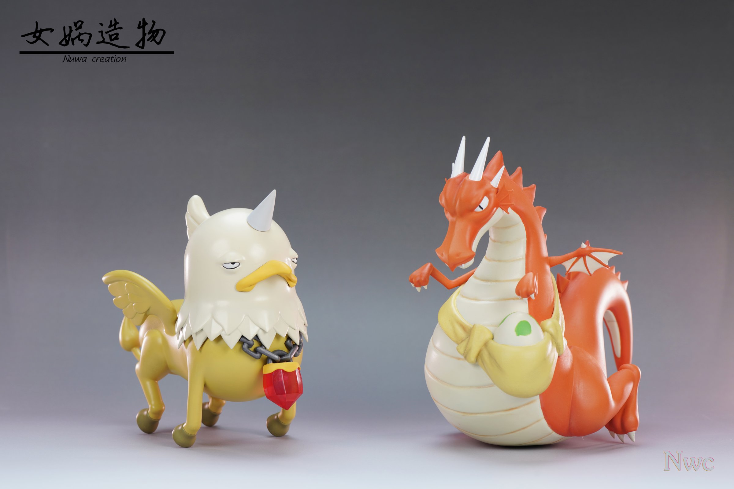 Griffey & Manon - MapleStory Resin Statue - Nuwa Creation Studio