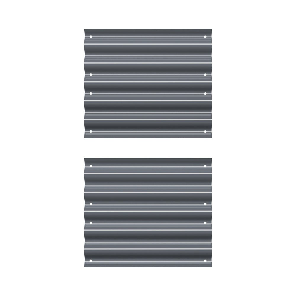 Side Panels To Extend 17"/32" Tall Metal Raised Garden Beds -2 Pics