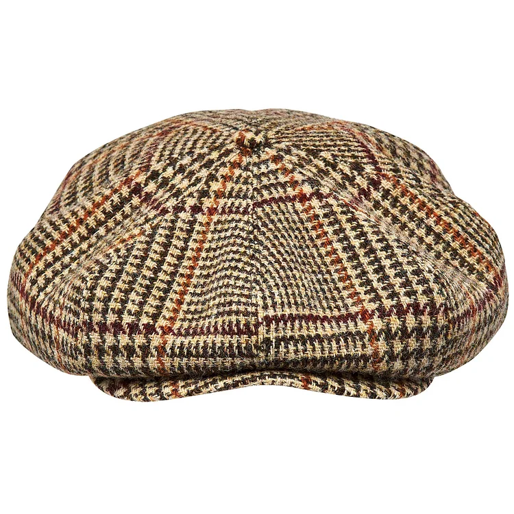 PEAKY BLINDERS Genuine Scottish Harris Tweed 8 Panels Man Cap Wool ...