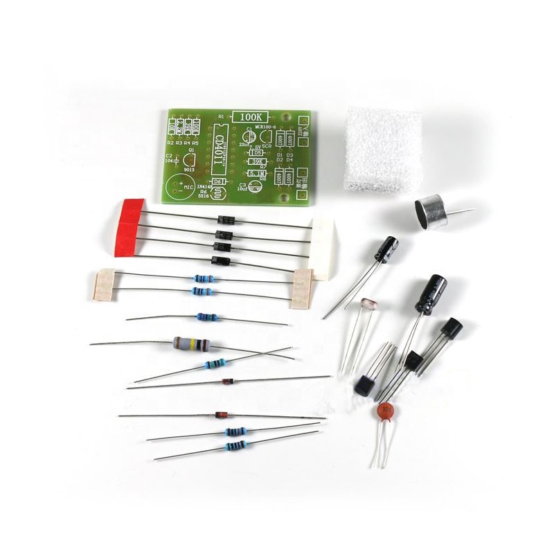 LED Lamp Incandescent Lamp DIY CD4011 Circuits Sound and Light Control ...