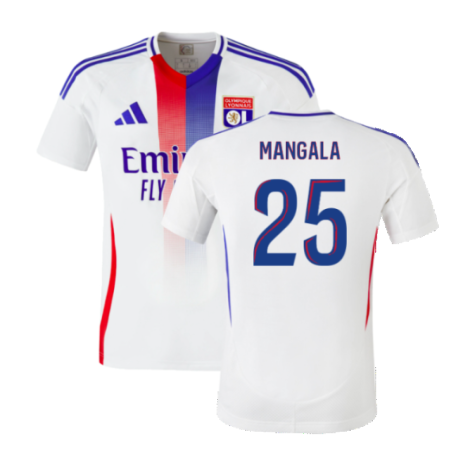 Olympique Lyon Orel Mangala 25 Home Shirt 2024-2025