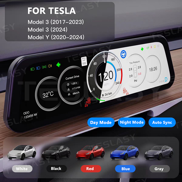 Tesla Model 3 Y Highland T9 9 6 Inch Gen 2 Carplay Head Up Display Teslasy