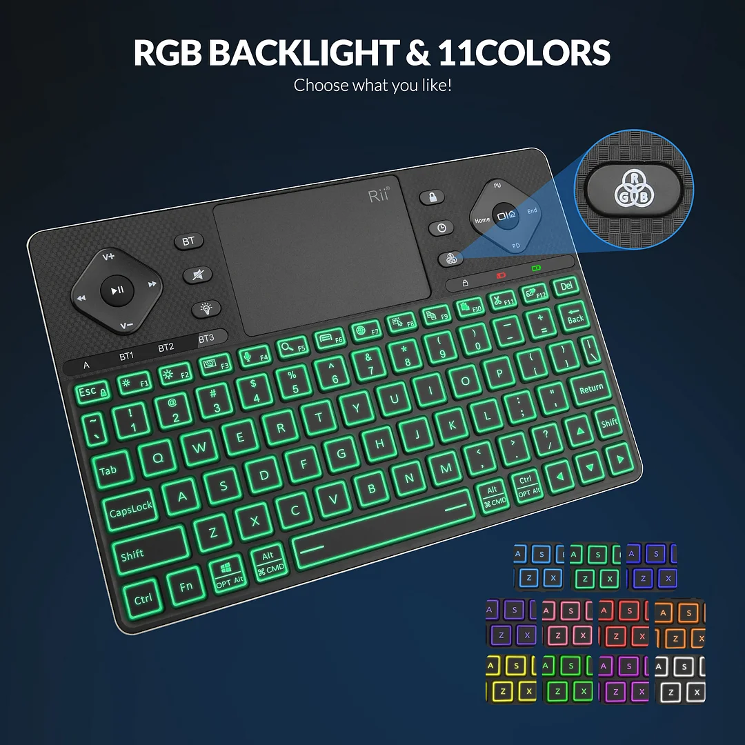 Rii K16 Wireless Bluetooth keyboard