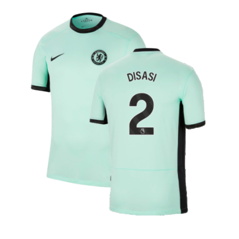 Chelsea Axel Disasi 2 Third Shirt Top Kit 2023-2024