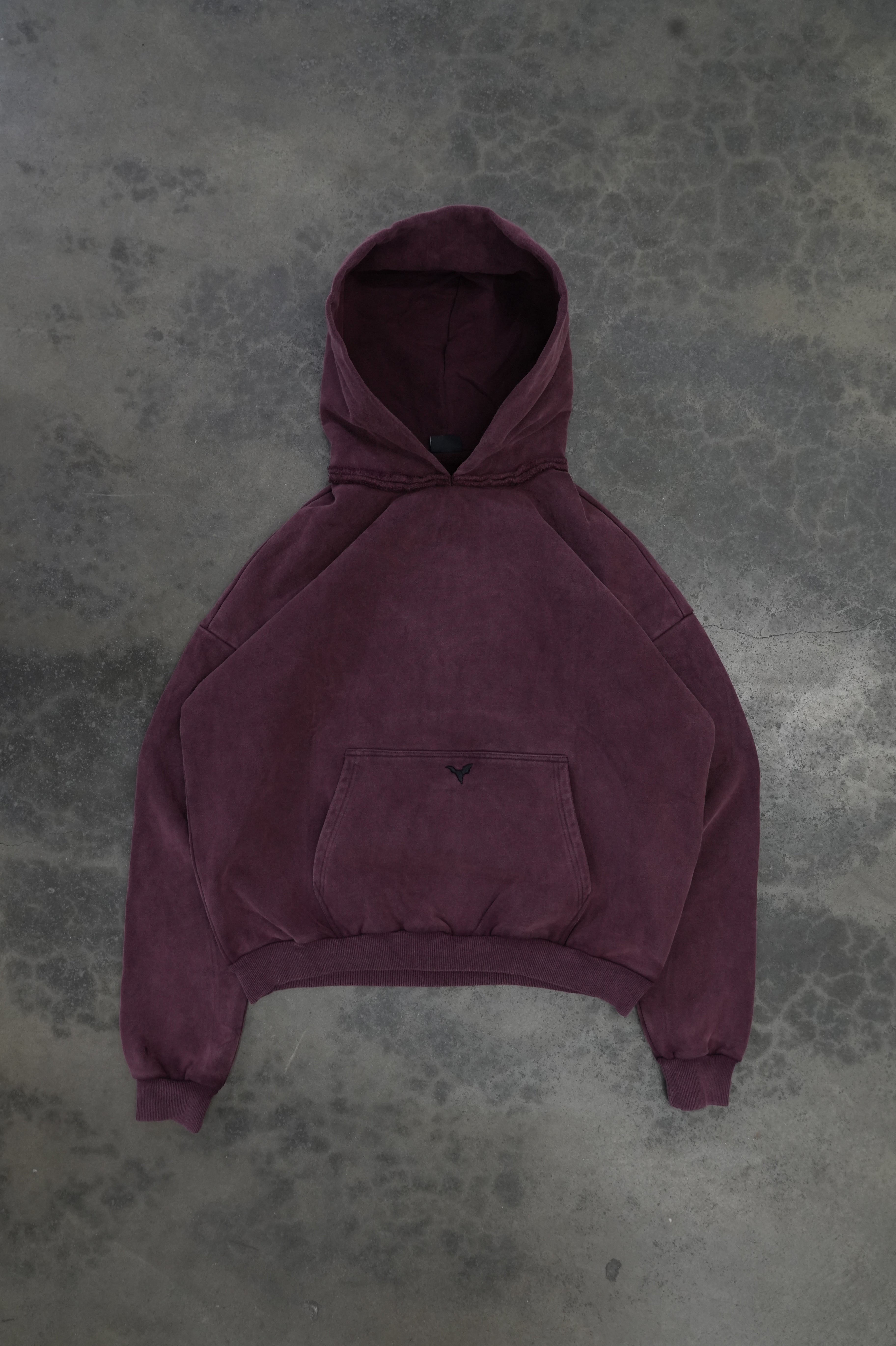 BLANK PULLOVER (CRIMSON)