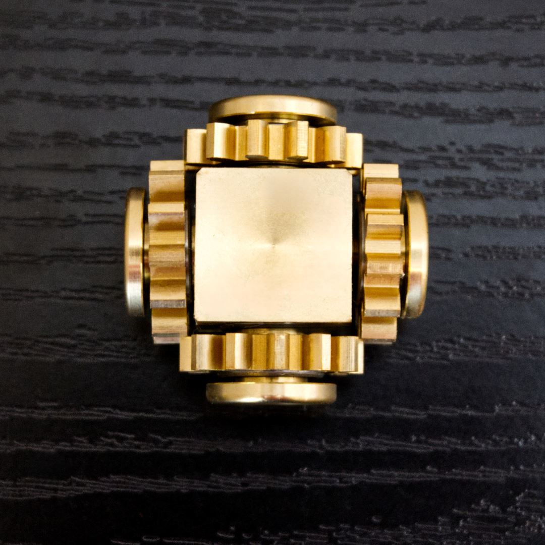 Metal Gears Fidget Spinner