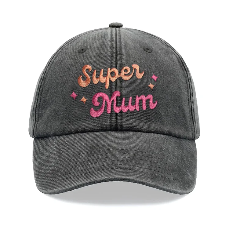 Super Mum Embroidered Cap