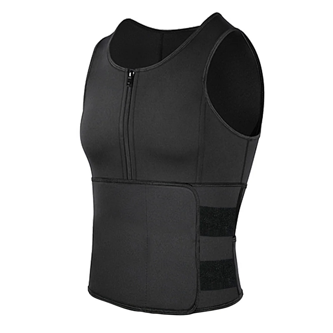 Uveng Men Waist Trainer Sauna Vest Fitness Corset Abdomen Slimming Body ...