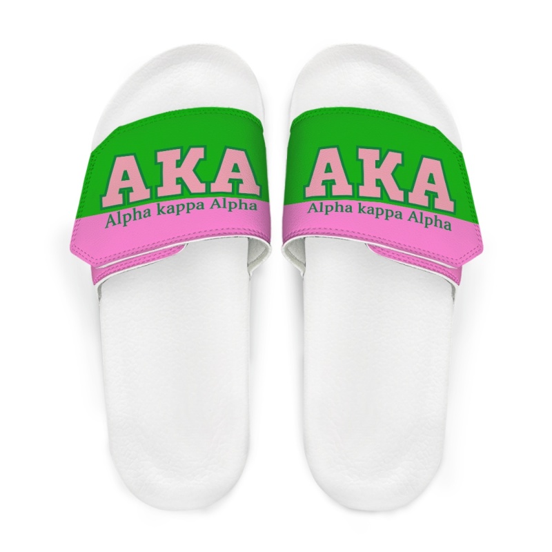 Summer Multicolor Velcro Slides