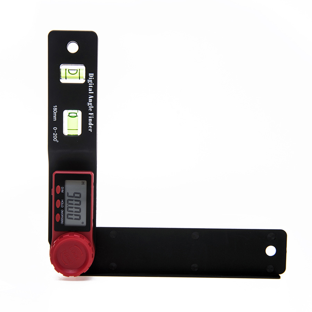 180mm Digital Protractor Angle Finder Inclinometer Electronic Level ...