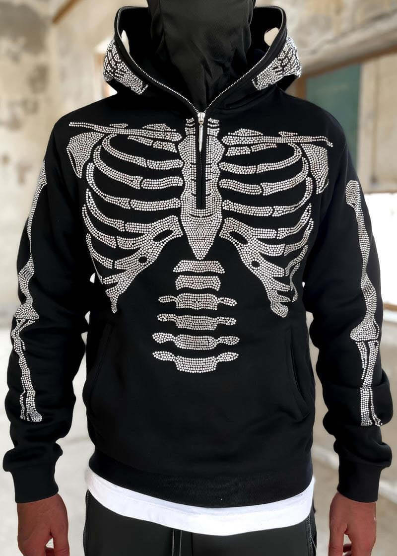 Star 3D Printed Y2k Casual Retro Men's Full Zip Up Hoodie Coats ...
