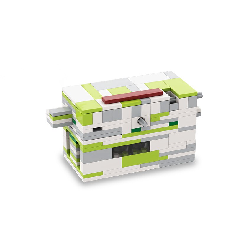 Decrypt Storage Box Intelligence Puzzle Case MOC