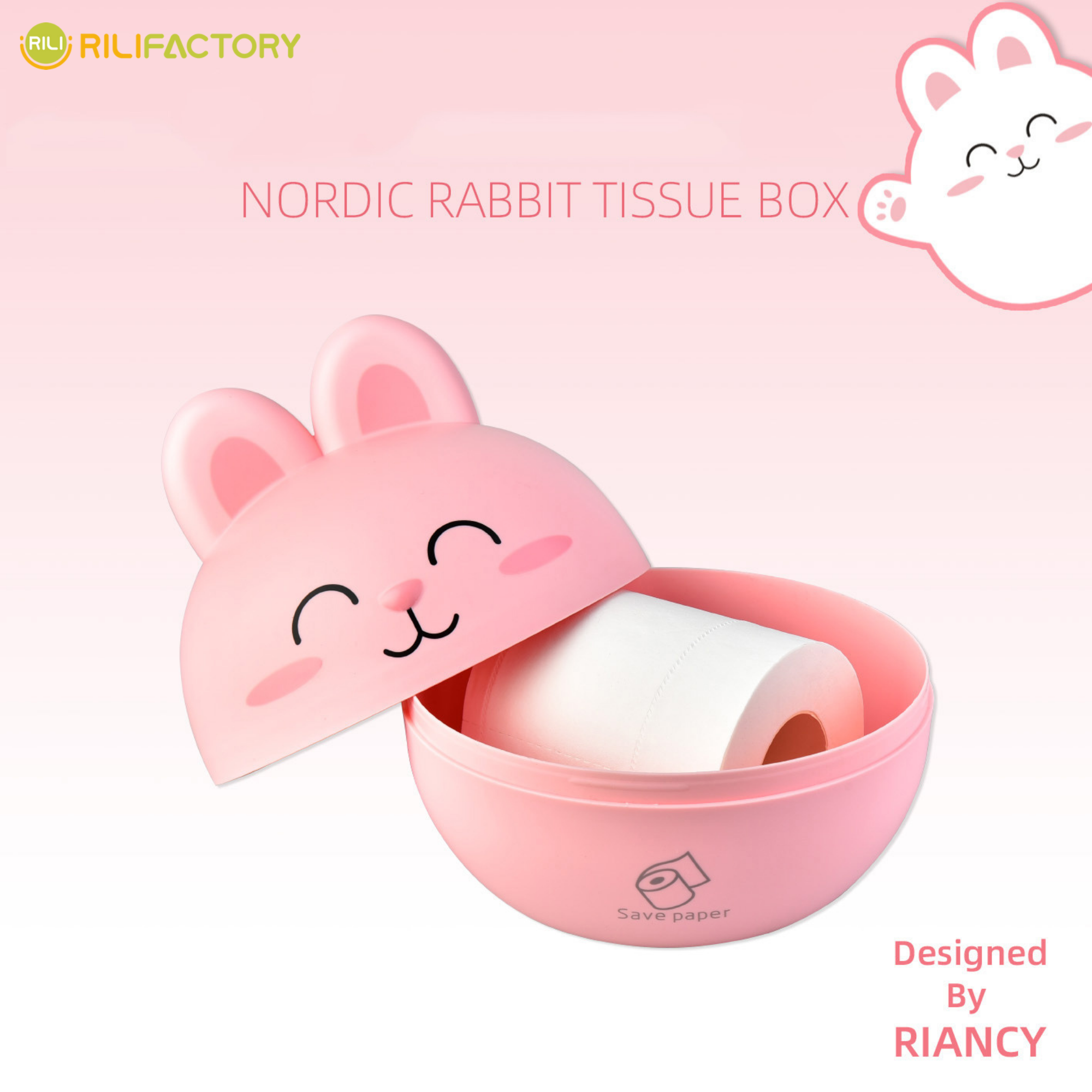 Cartoon Rabbit Tissue Box - Manufacturer of Home Furnishings | Rilifactory