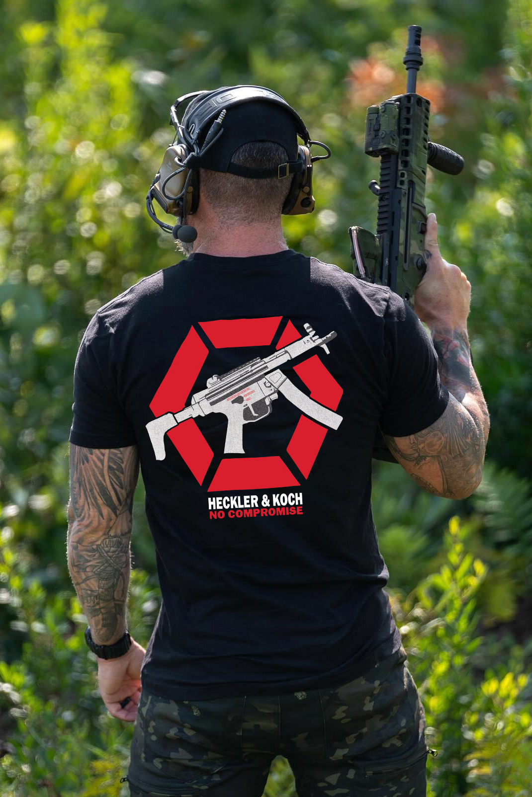 Heckler & Koch No Compromise Printed Men's T-Shirt