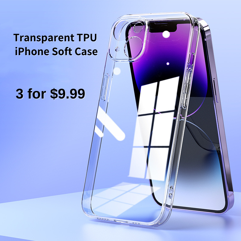 TPU Transparent DIY Phone Case