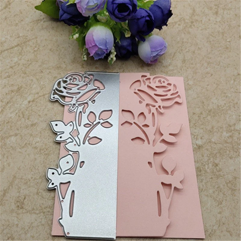 Rose Flower Metal Cutting Dies Stencils For DIY Scrapbooking Stamping ...
