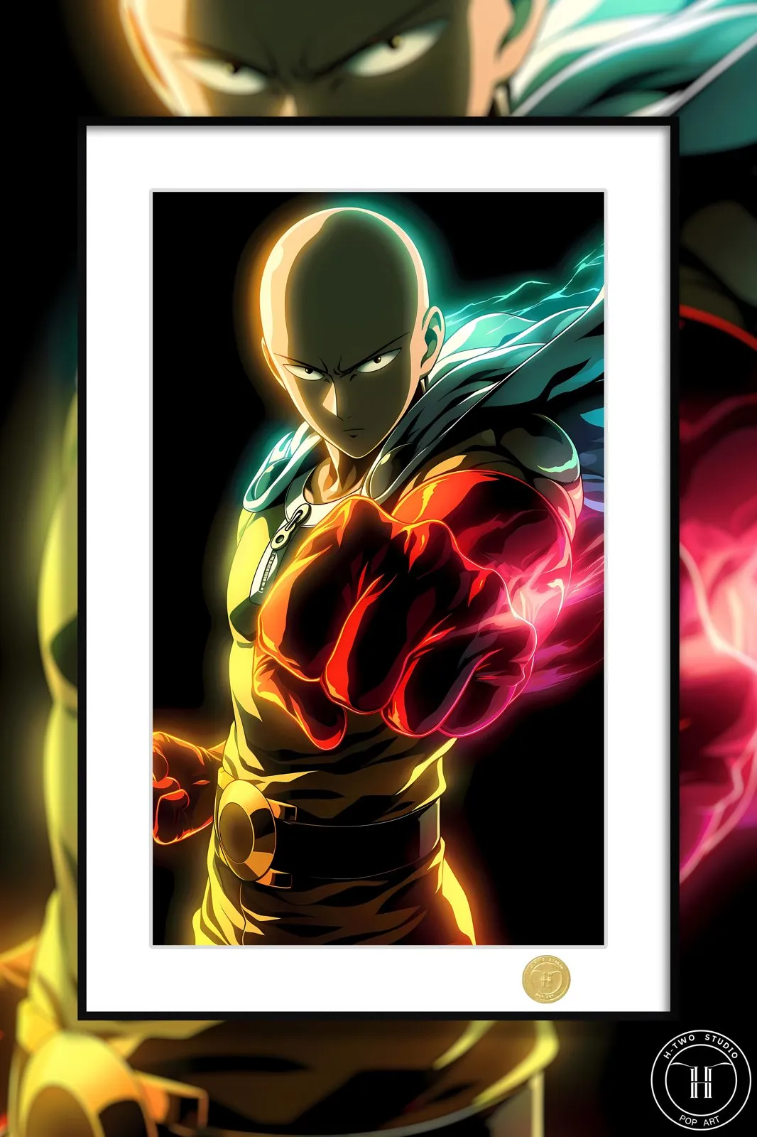 Saitama Decorative Painting - One-Punch Man - H-TWO Studio