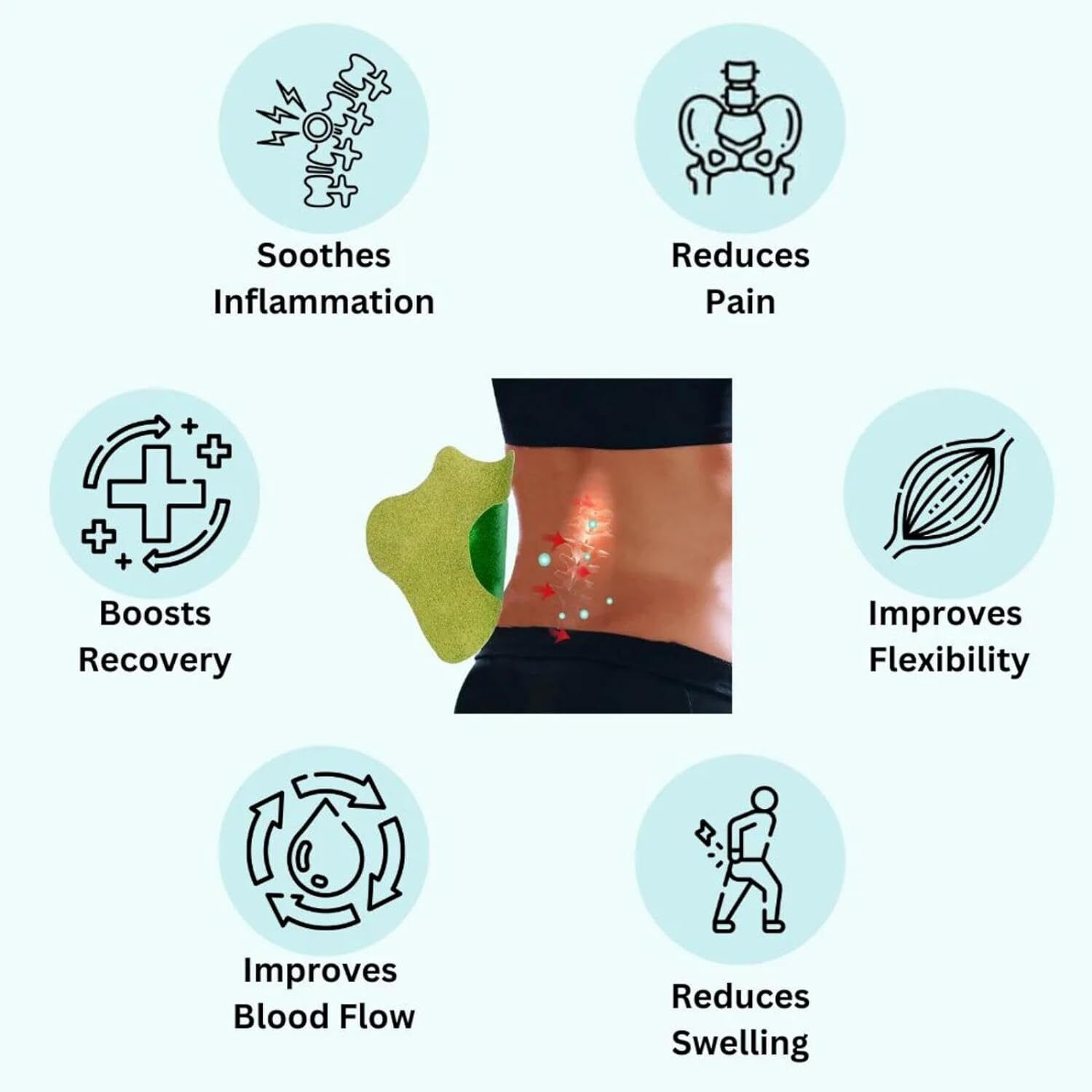 Natural Back Pain Relief Spray - Fast Acting Relief for Lumbar Spine Pain