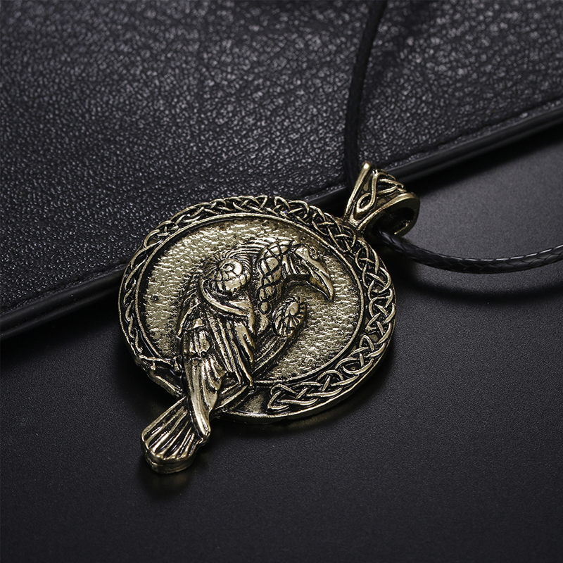 Celtic Raven Necklace