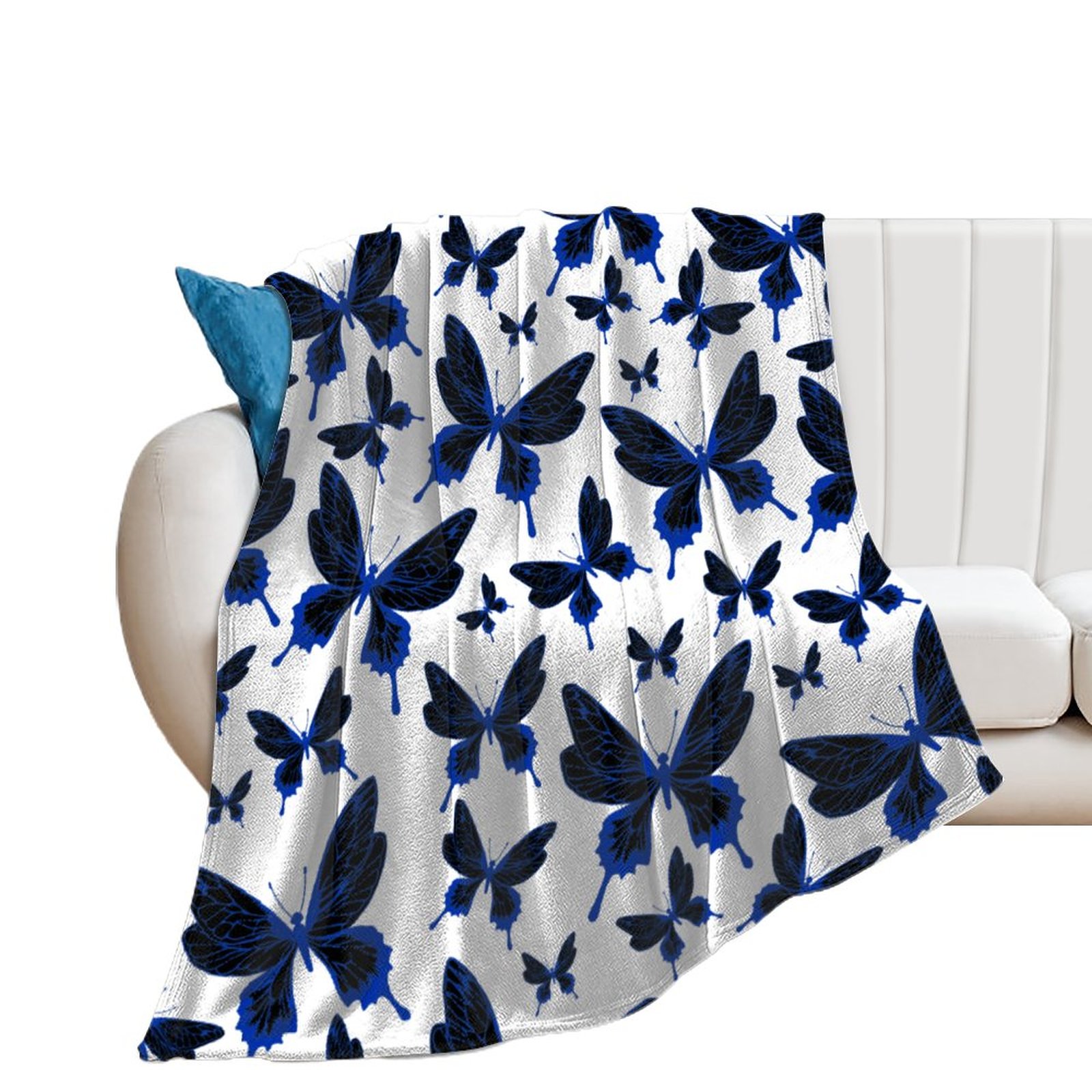 Blanket Butterfly Good Luck Repeat Pattern