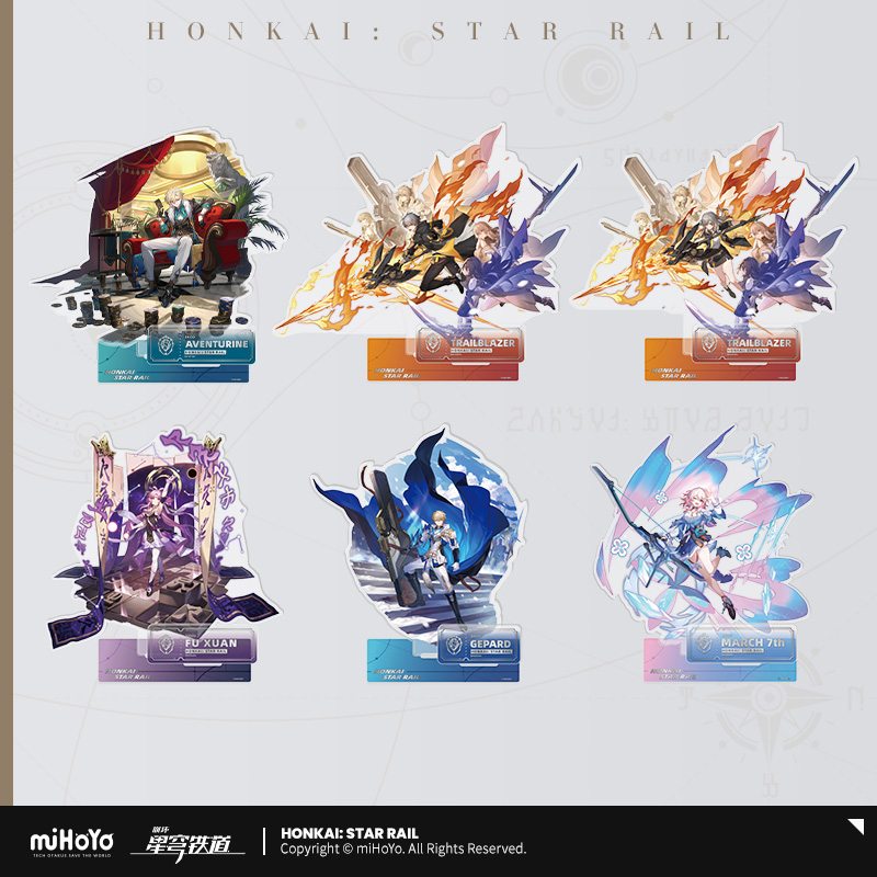 Honkai Star Rail Acrylic Stand Figures [Original Honkai Official ...