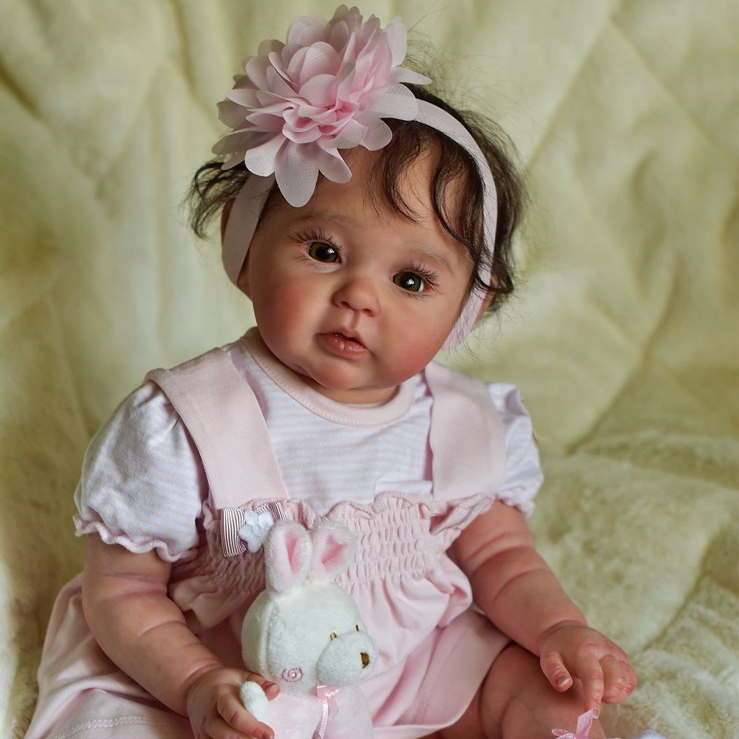 Realistic 20 Little Cute Harlow Reborn Baby Doll Girl So Truly