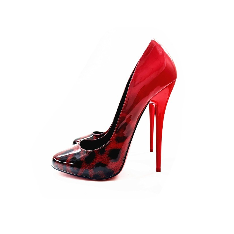 Linnea 16cm 14cm Extremely High Heels Round Toe Pumps