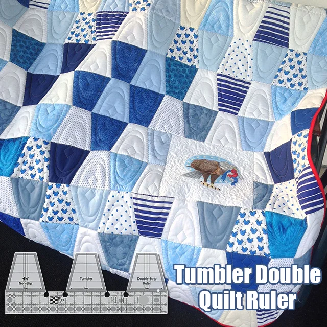 Tumbler Double Strip Ruler