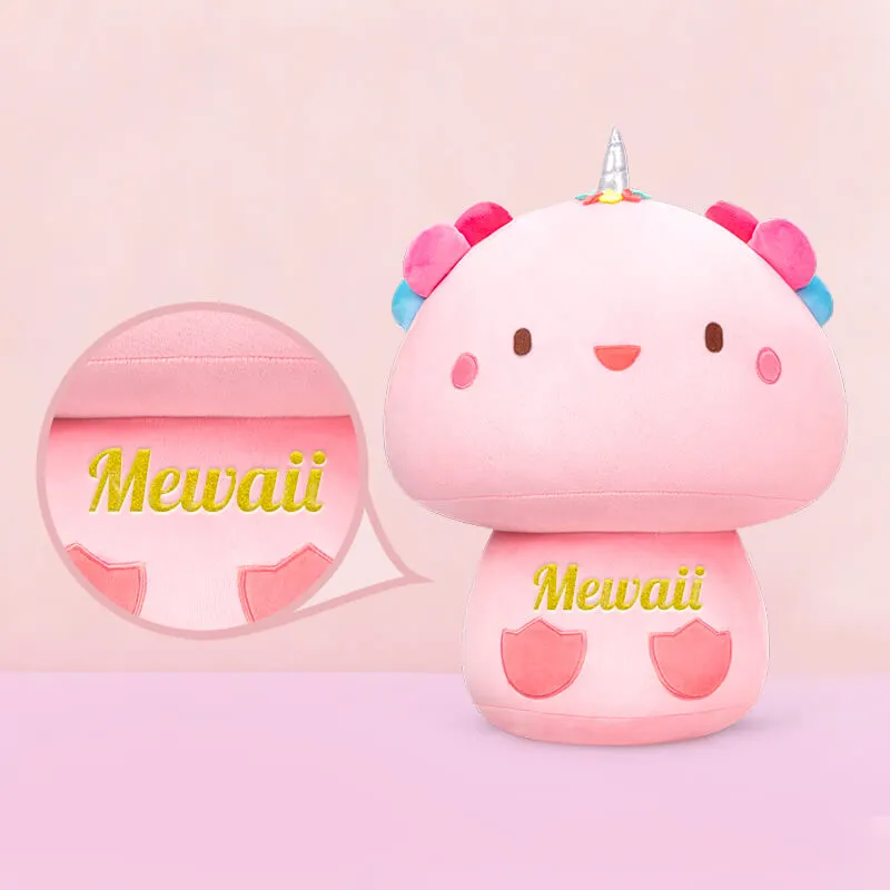 Mewaii™ Mushroom Family Kawaii Axolotl Stuffed Animal Plush Squishy Toy