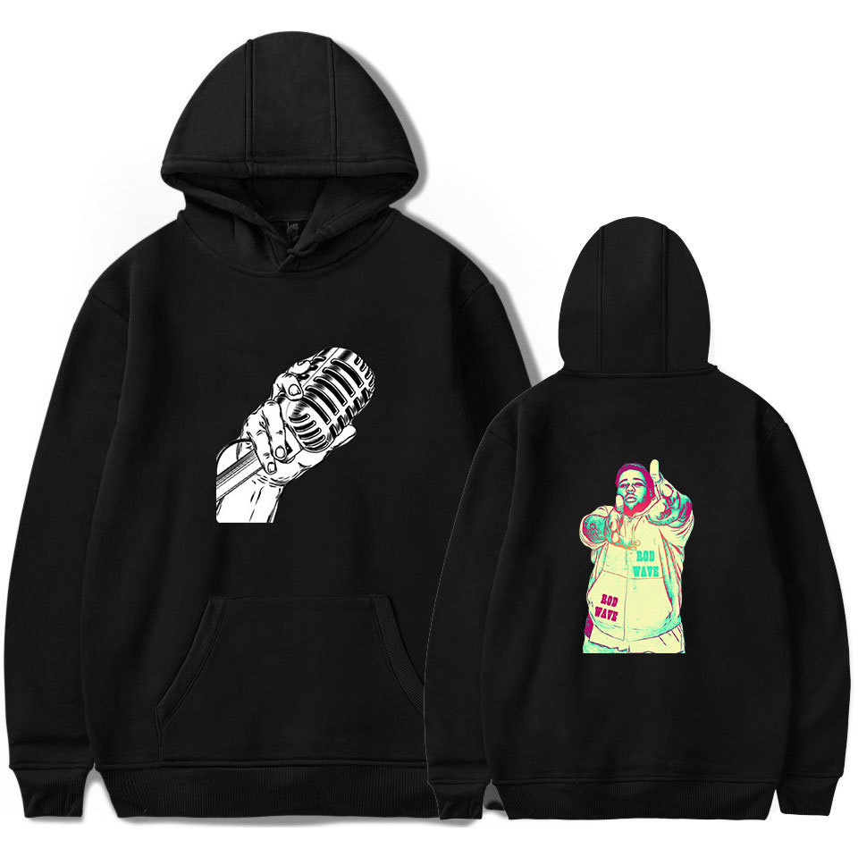 Rod Wave Cartoon Drawing Sweatshirt Singer Rod Wave Costume