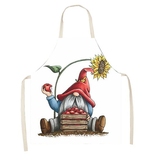Linen Kitchen Apron - Goblin