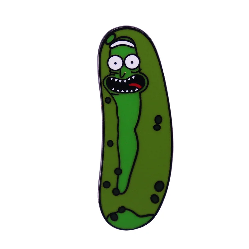British cartoon and anime "Rick and Morty" brooch badge Scientist ...