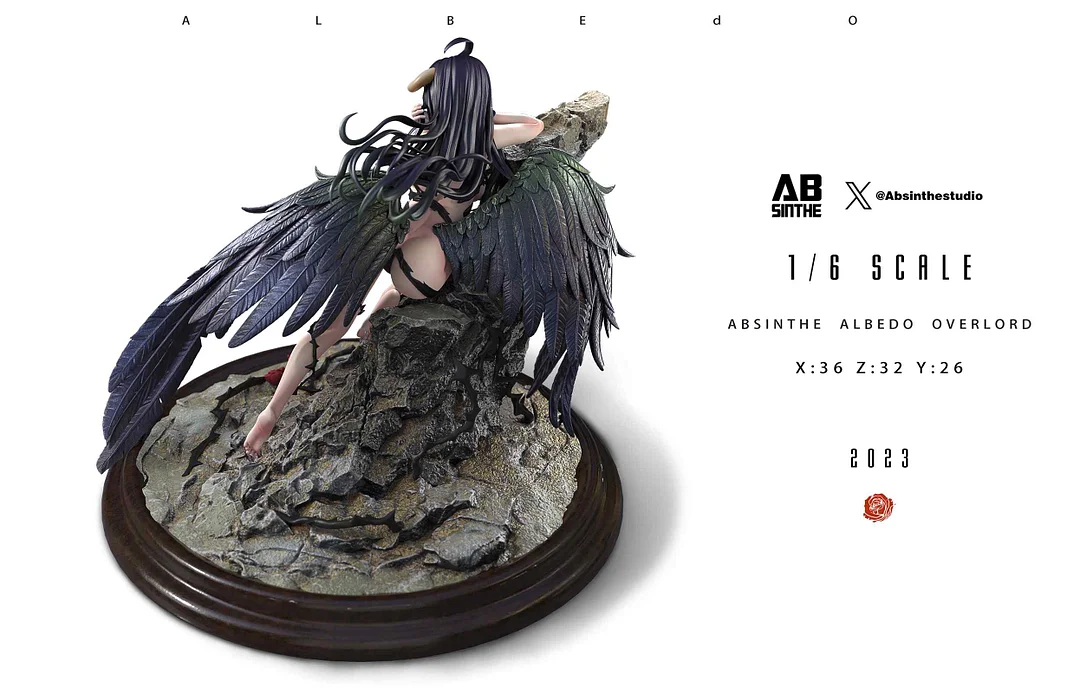 1/6 Scale Albedo - Overlord Resin Statue - ABsinthe Studios