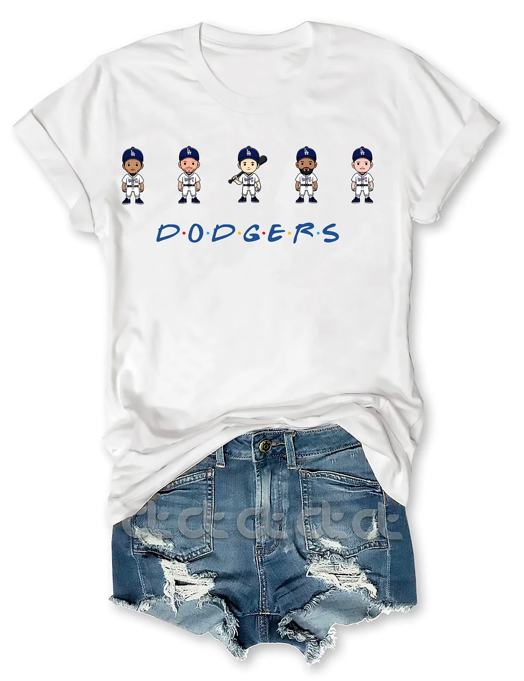 Dodgers Friends T-Shirt