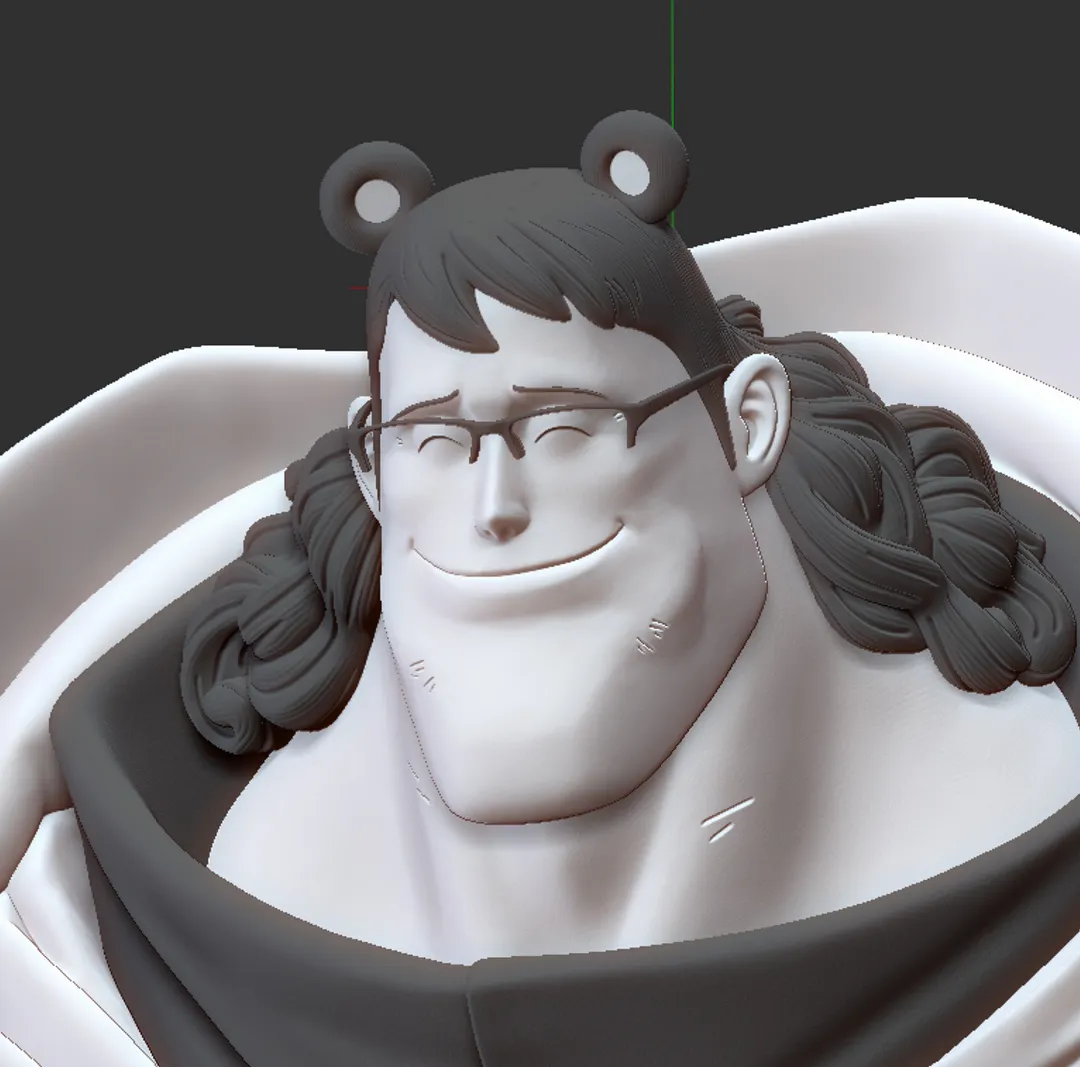 Bartholomew Kuma & Jewelry Bonney - ONE PIECE Statue - Glitter Studio