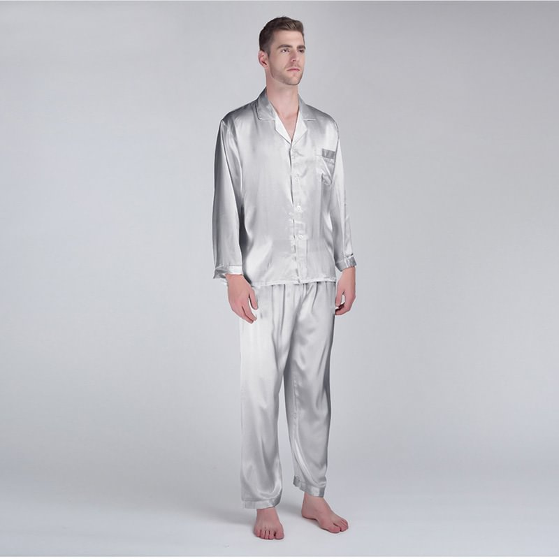 Realsilklife | 22 Momme Mulberry Silk Pajamas For Men
