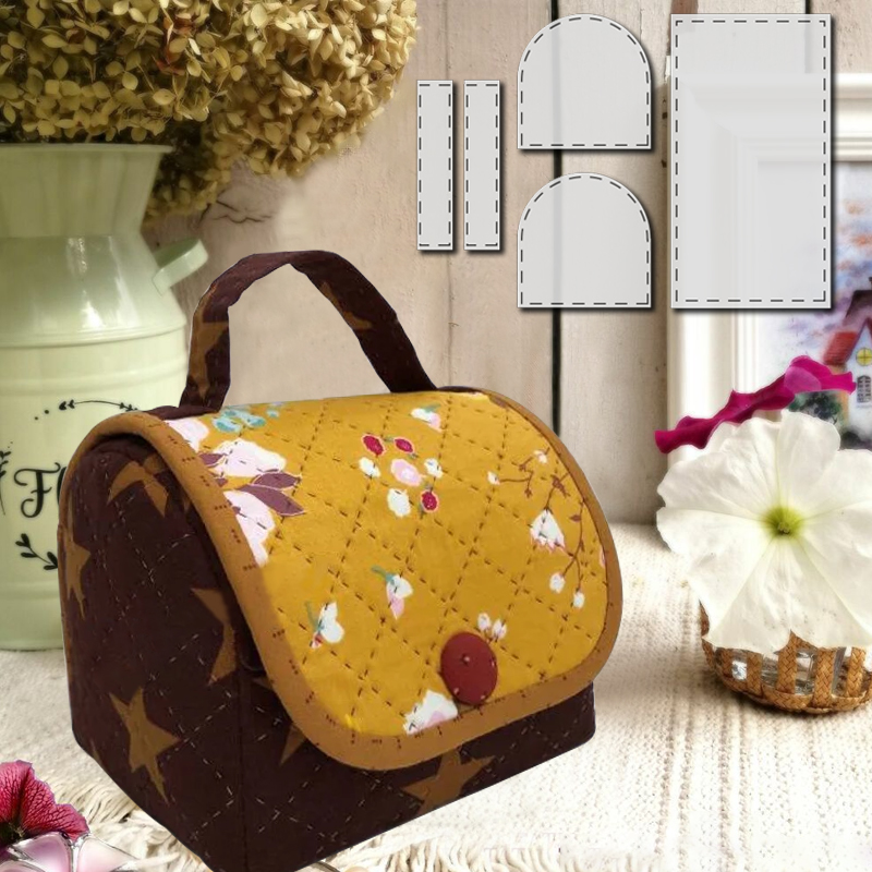 Accessory Storage Box Pattern Template - With Instructions