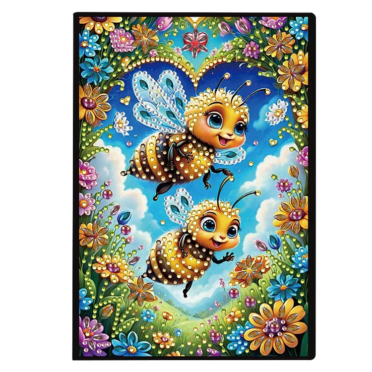 5D Diamond Painting Notebook 50 Pages A5 Diamond Art Diary Book Kits ...