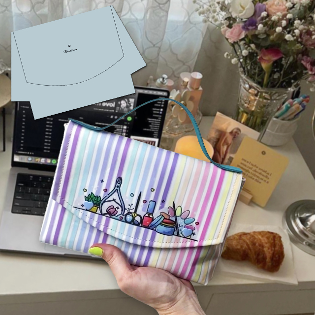 Easy Peasy Hand Pouch Template&Tutorial®