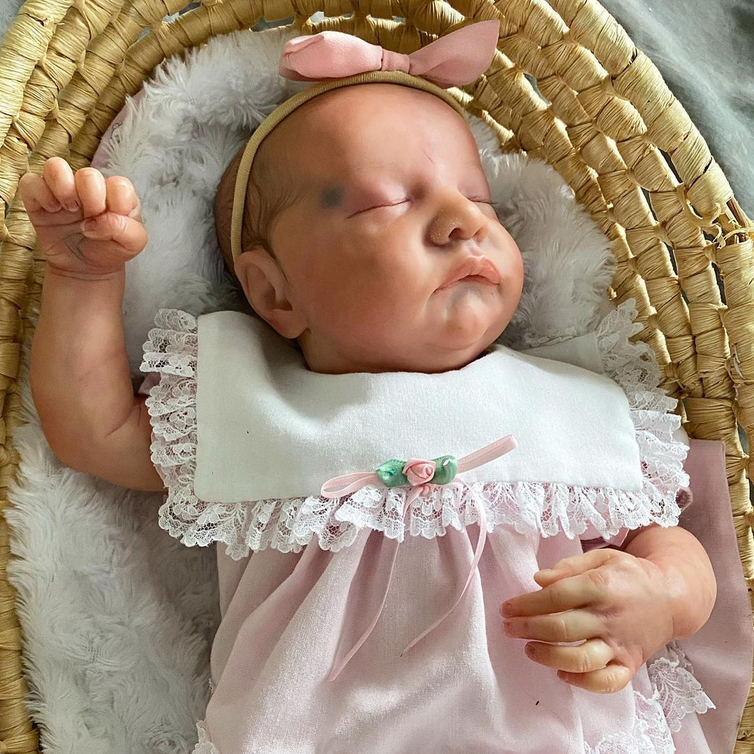 20'' Real Lifelike Reborn Baby Baby Doll Named Eleanor