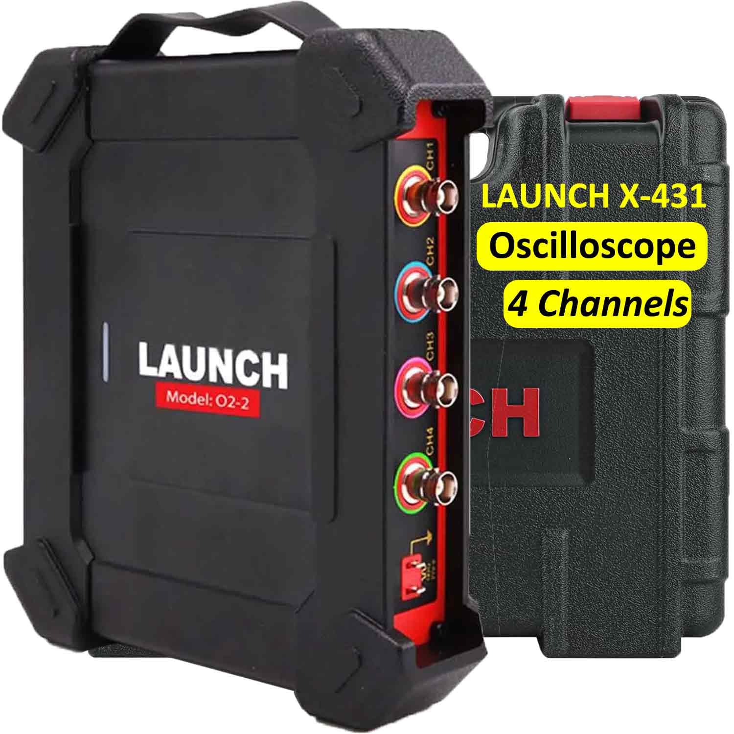LAUNCH X431 Oscilloscope O2-2 Scopebox Analizador 4 Channel Digital ...