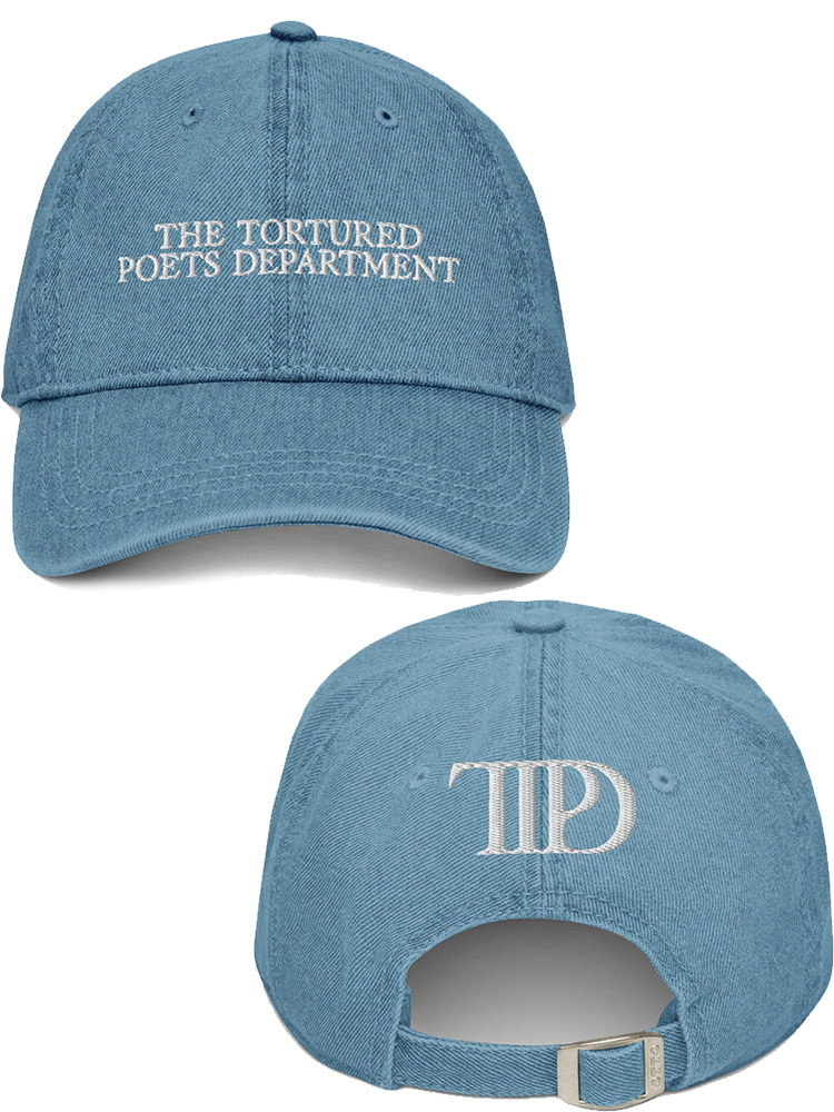 Music Album Embroidery Pattern Hat