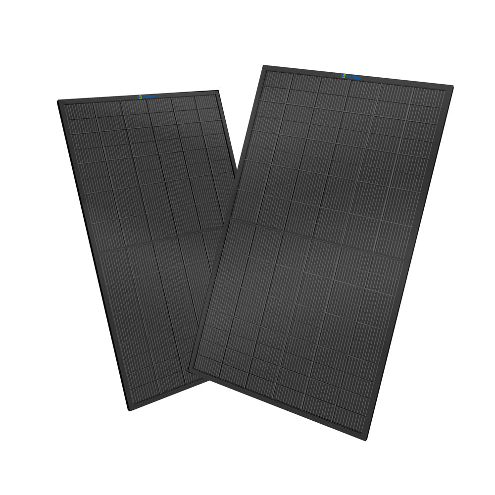 All Black Solar Panels