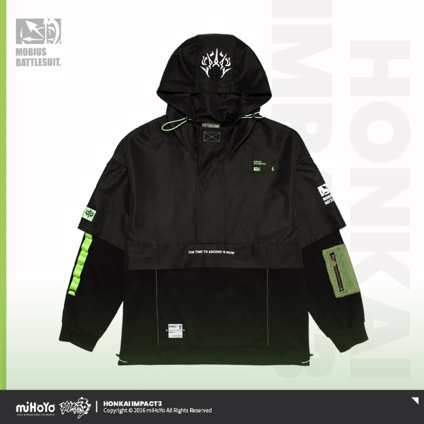 Official Honkai 3d Mobius Snake Devourer Theme Sweater