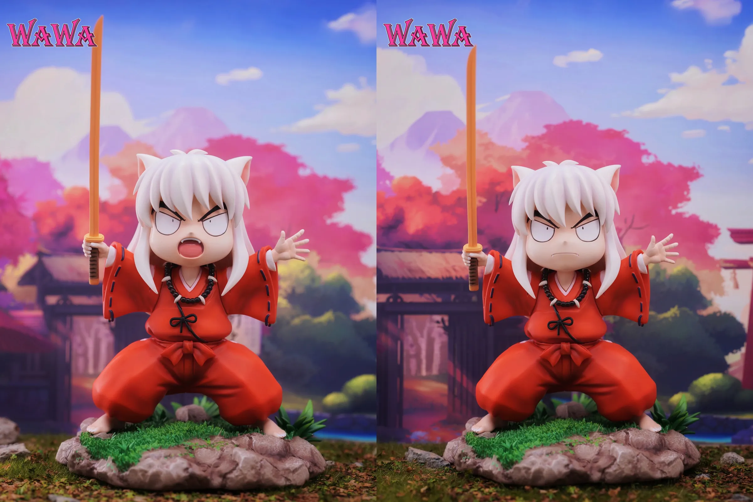 Transformation Inuyasha - InuYasha Resin Statue - WAWA Studio