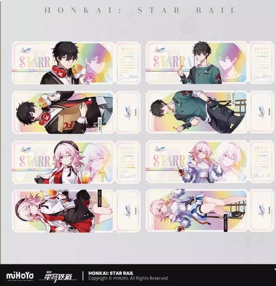 HSR x KFC x Food Fest Ticket [Original Honkai Official Merchandise]