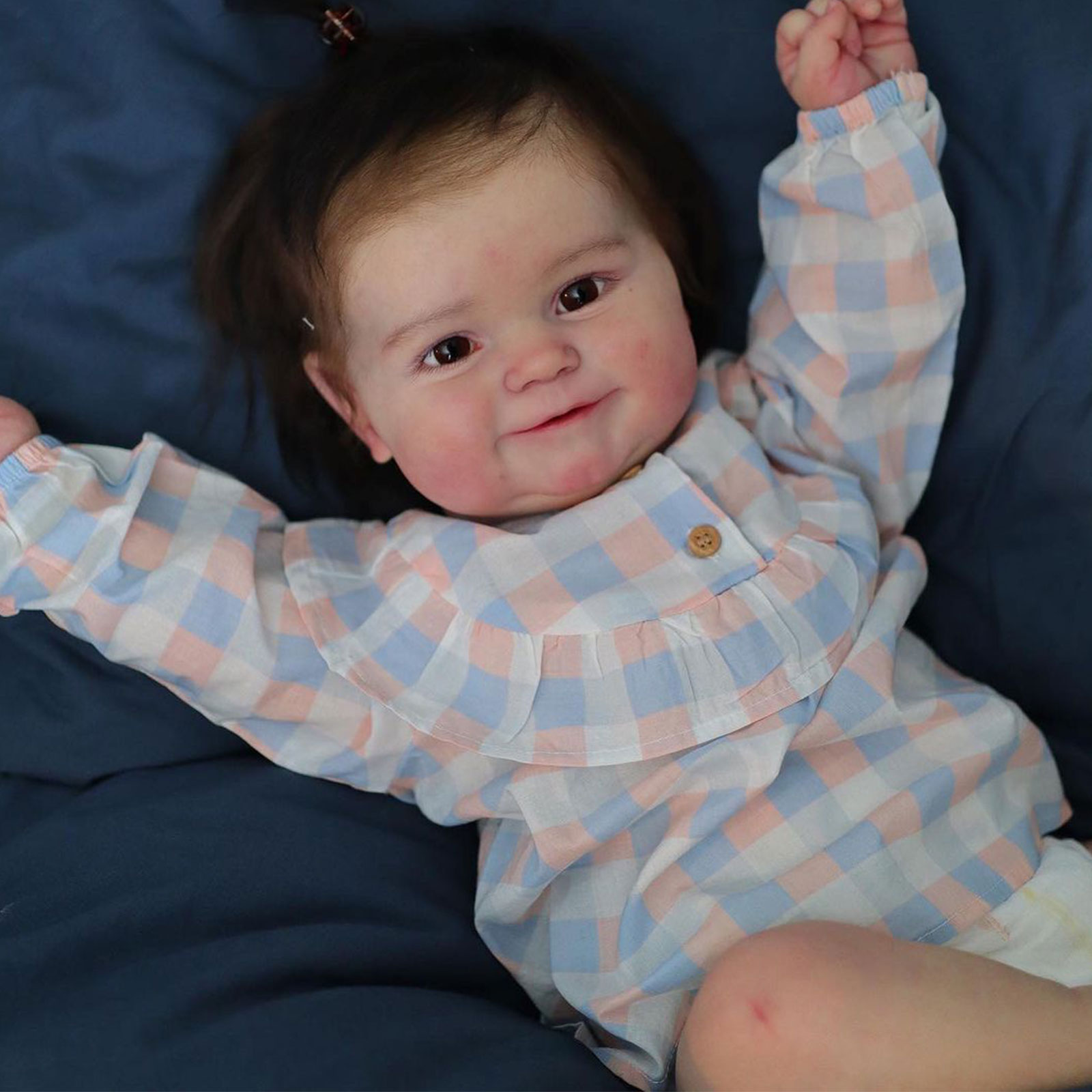 [Heartbeat & Coos] 20'' Eyes Opened Reborn Baby Doll Realistic Reborn ...