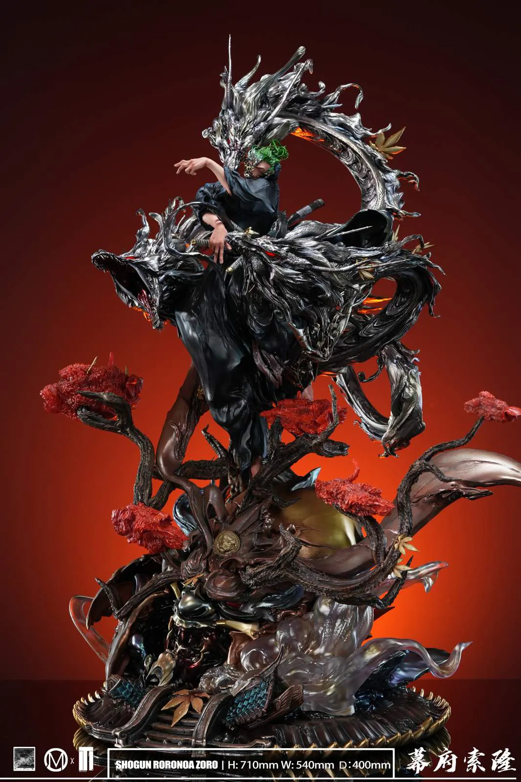 Ghost Face Ver. Roronoa Zoro - ONE PIECE Resin Statue - Iron Curtain Studio